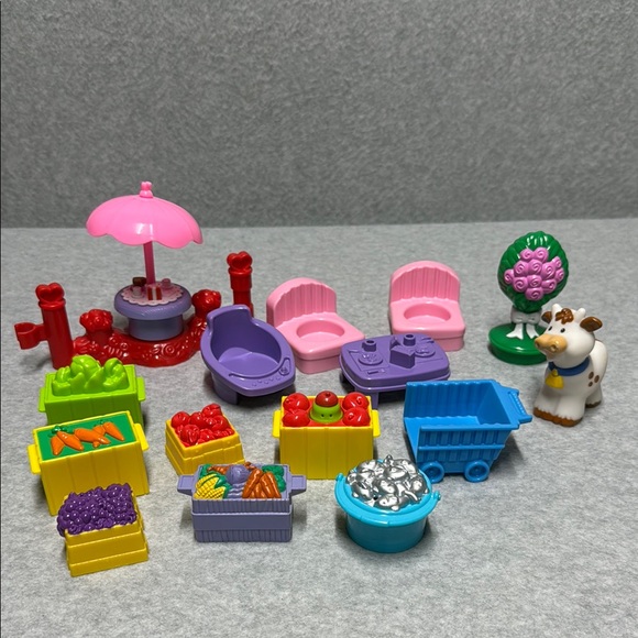 Fisher-Price | Toys | Little People Fisher Price Food Derset Table ...